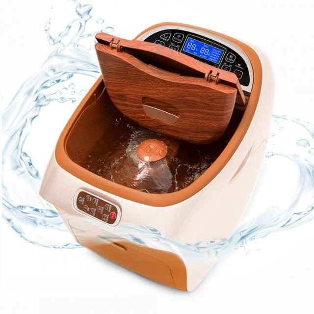 Deluxe Intelligent Heated Foot Bath with Massage and Storage - Ultimate ...